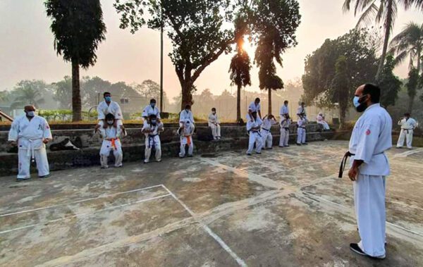 Post-COVID Winter Camp 2021 in Cumilla BARD campus | WKO Bangladesh